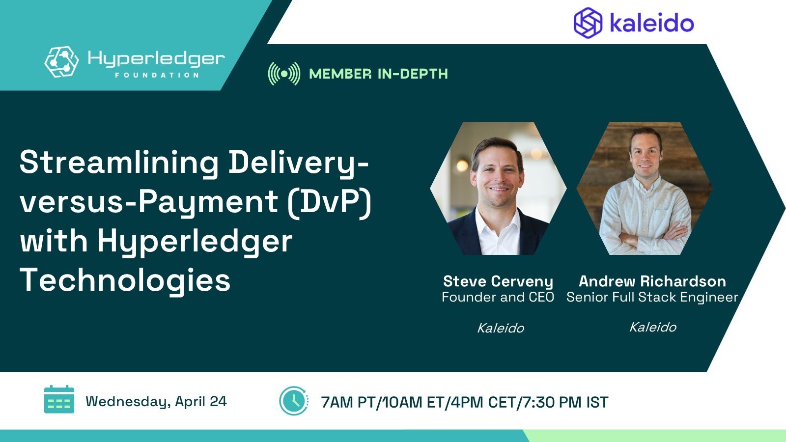 Hyperledger In-depth with Kaleido: Streamlining Delivery-versus-Payment (DvP) with Hyperledger ...
